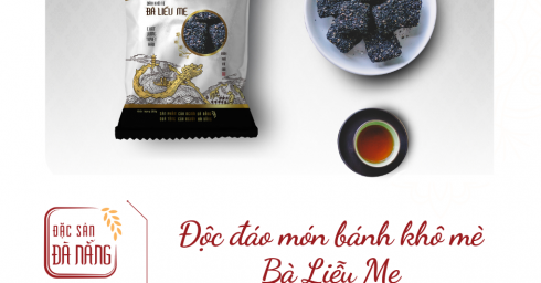 Độc đáo món bánh khô mè Bà Liễu Mẹ